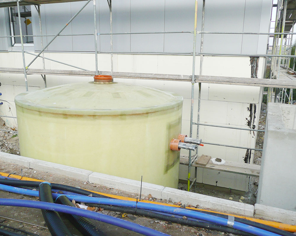 We are two Haase Tank underground buffer tanks!